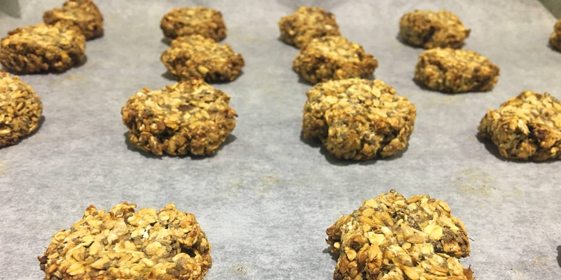 [RECETA] Galletas Fit de Avena, Chía, Lino y Plátano